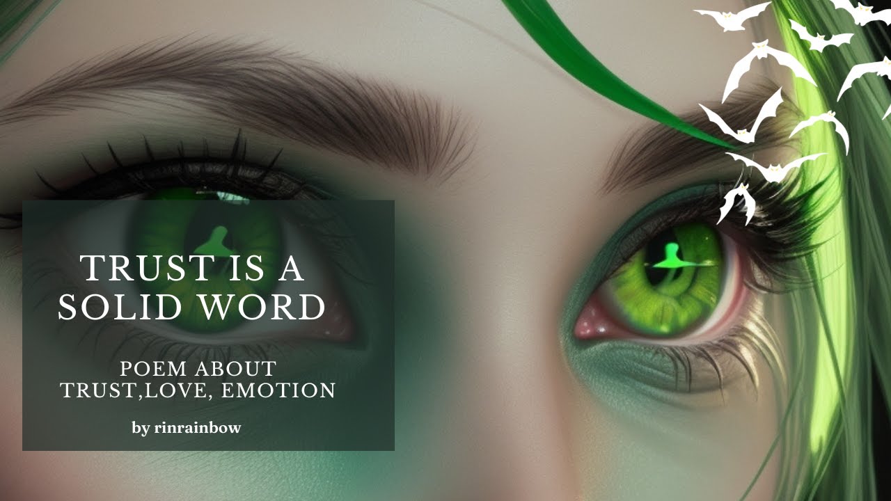Trust is a solid word-Poem about Trust,love emotion - YouTube