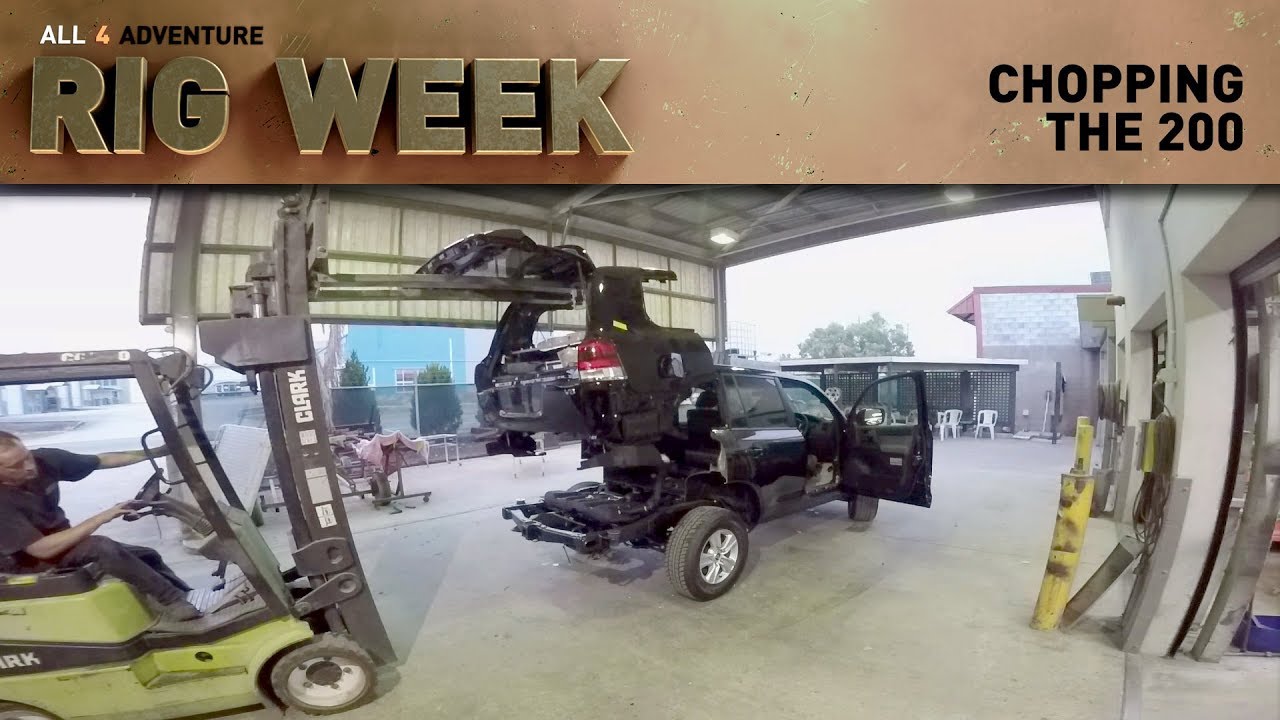 RIG WEEK: Chopping the 200 All 4 Adventure TV - YouTube