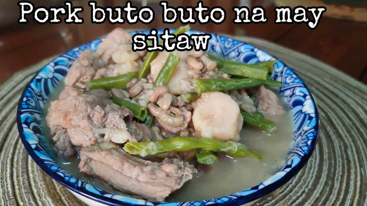 Nilagang buto buto ng baboy na may sitaw || Jims Cooking - YouTube