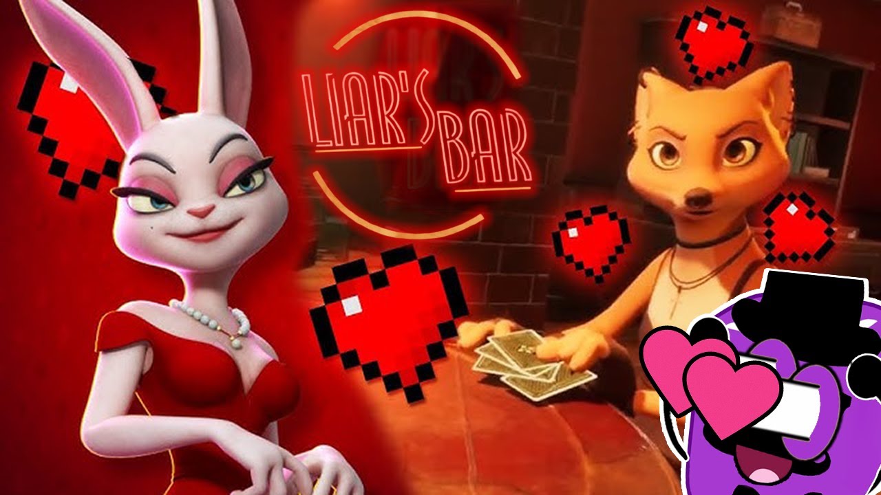 This Beautiful Rabbit is Here to LIE and WIN! | Liars Bar w/ Frosty ...