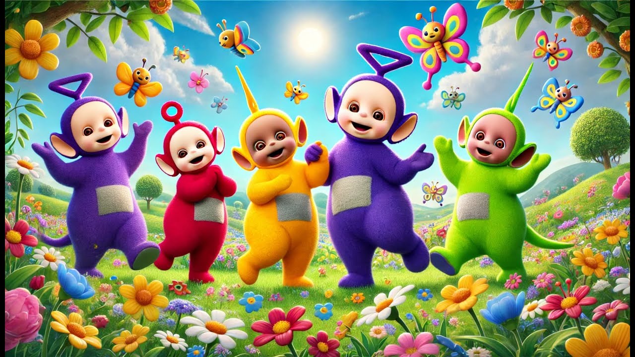 Teletubbies Garden Adventure Song! | Playing, Laughing & Singing All ...