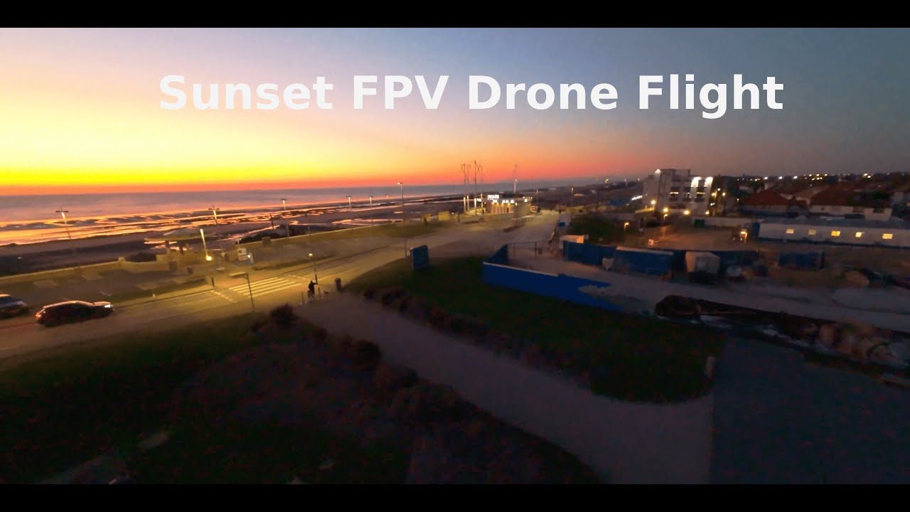 Sunset FPV drone flight | 3.5 Inch FPV drone - YouTube