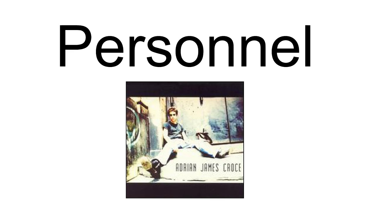 Adrian James Croce (Album) - YouTube