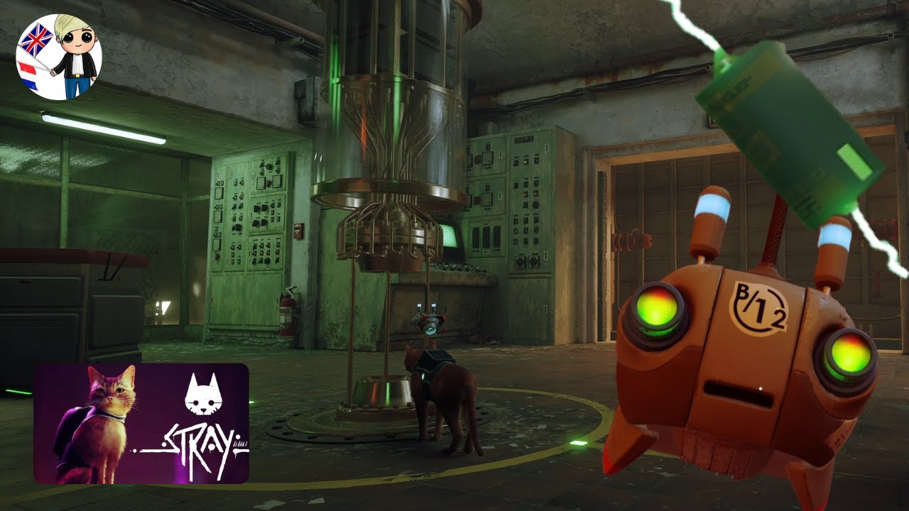 BATTERY THIEF in Stray Part 10 - YouTube