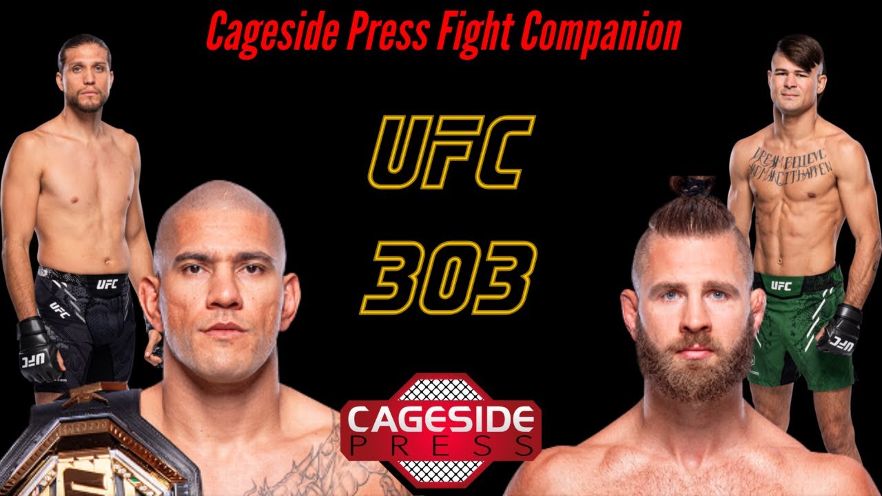 UFC 303 Main Card Fight Companion presented by CagesidePress.com - YouTube