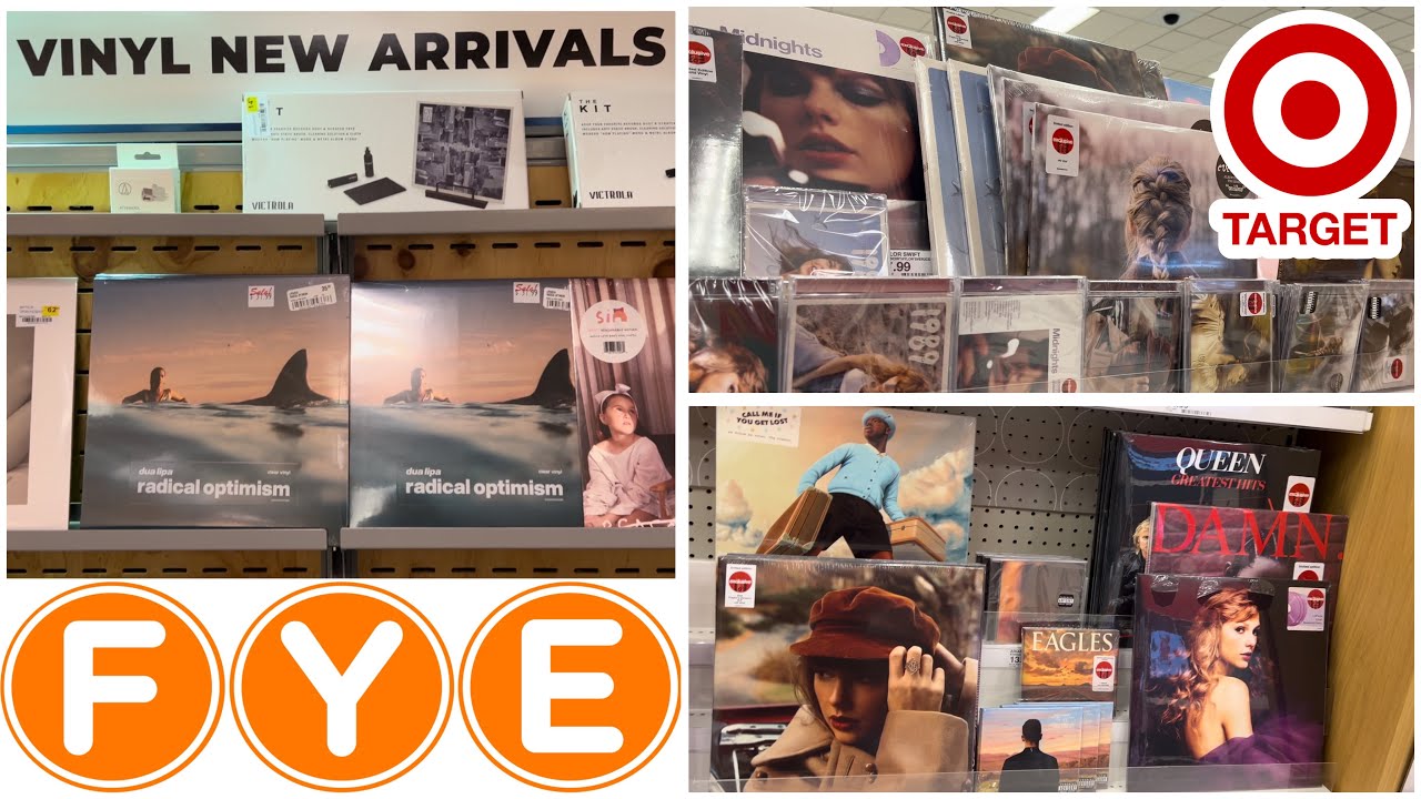 Hunting For Vinyl Records At FYE & Target + Haul - YouTube