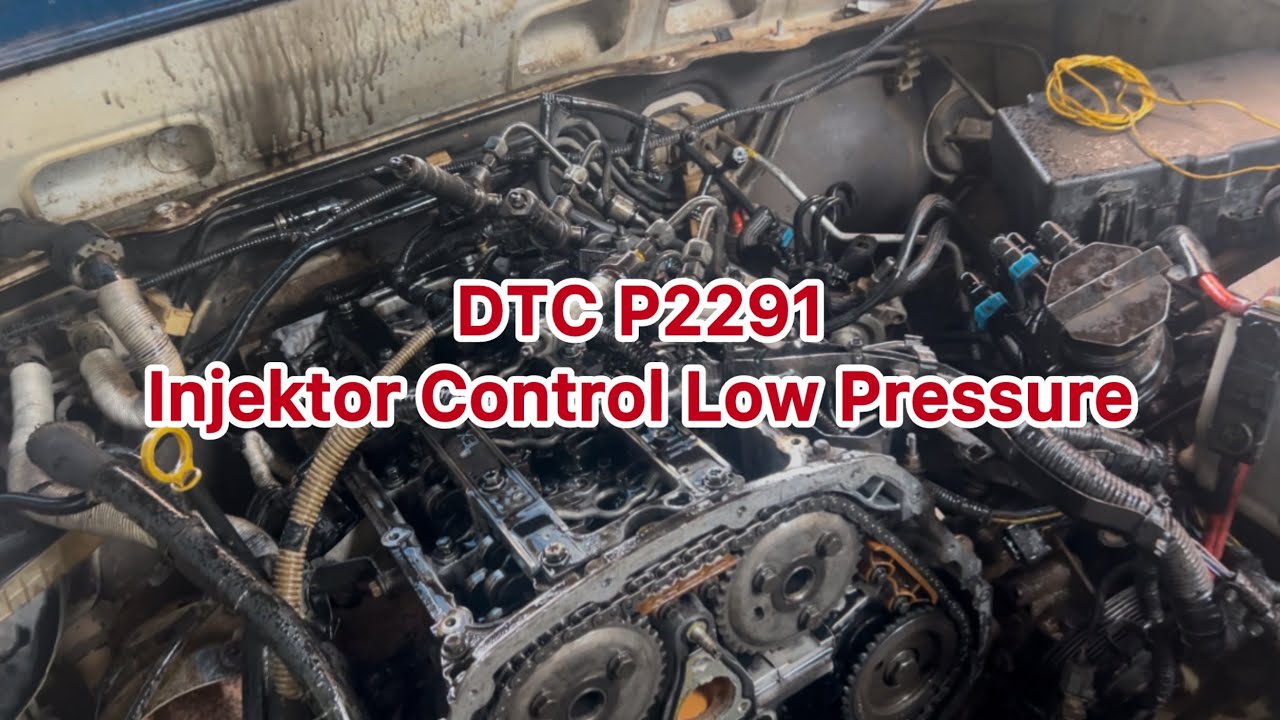 FORD RANGER T6 2200cc || MAZDA BT PRO 2200cc DTC P2291 || INJEKTOR ...