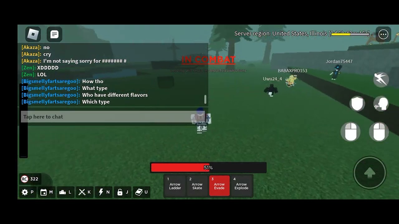 Guy abusing admin or hacking in rogue demon - YouTube