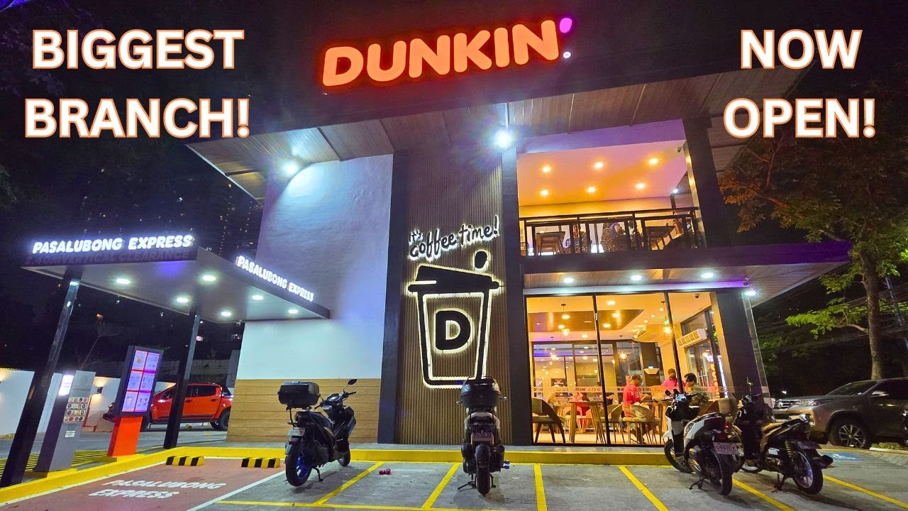 Dunkin United Biggest Branch Now Open! - YouTube