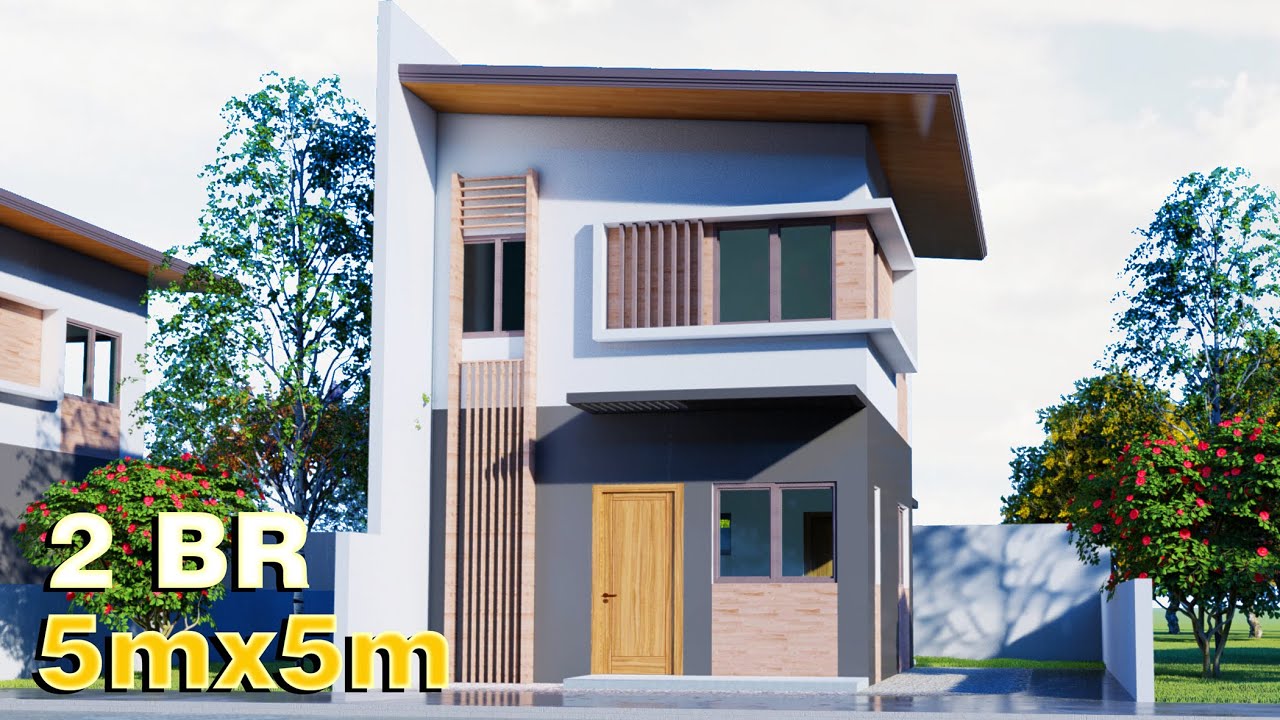 Less Than A Million Peso Designed Home 5x5m 50 SQM YouTube