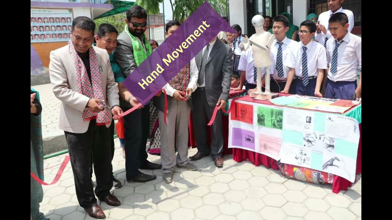 Greeting Robot - YouTube