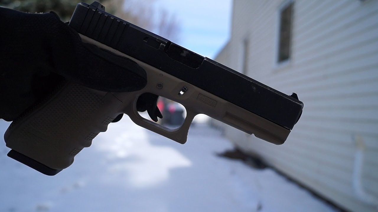 Shooting Airsoft Guns!!! - YouTube