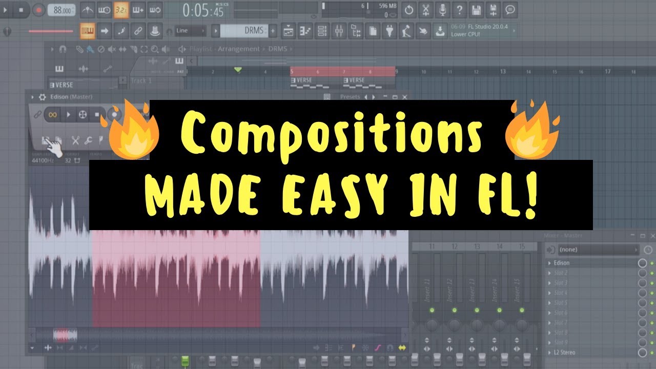 How To Make Easy Compositions In FL Studio 20 - RIFF MAKER EXPLAINED ...