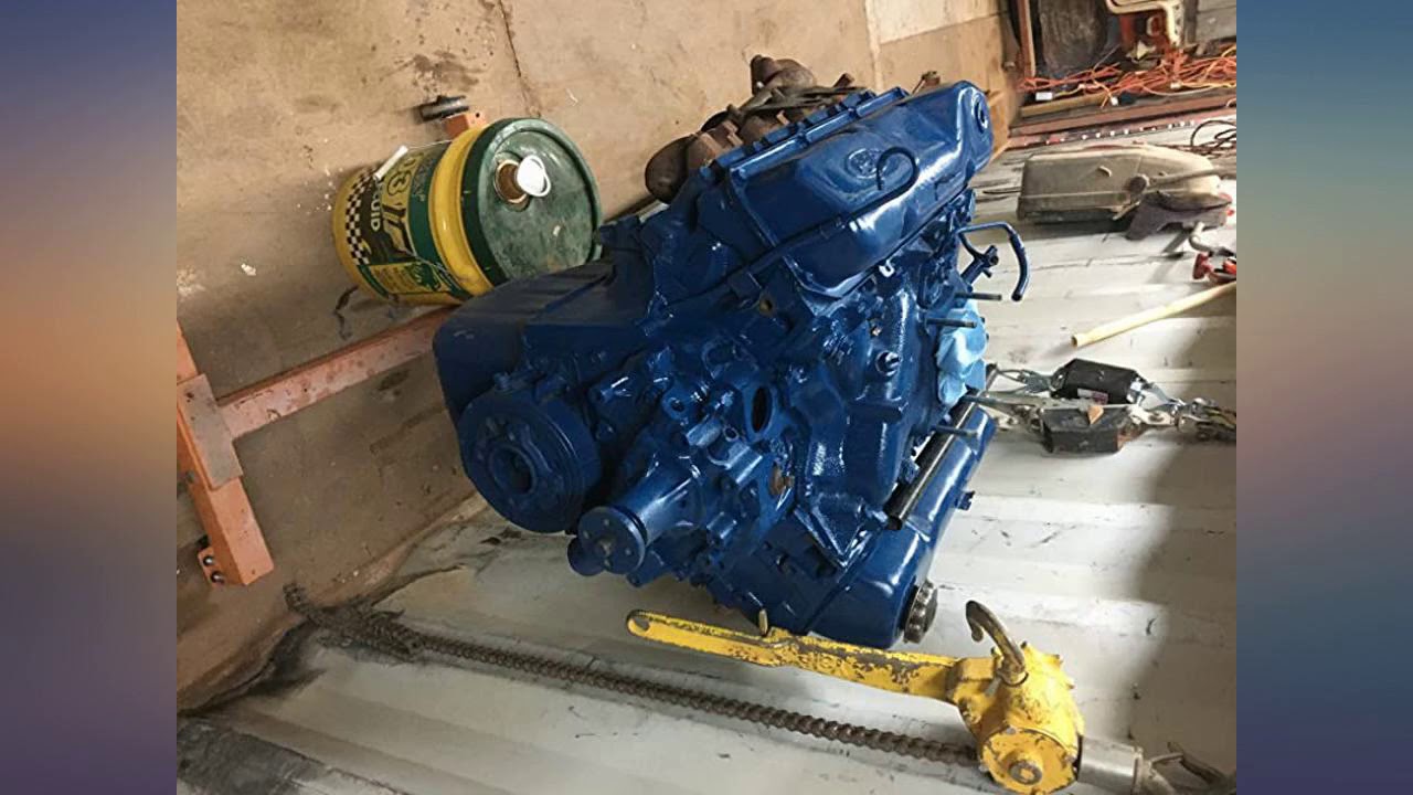 POR-15 42088 Cadillac Dark Blue Engine Enamel - 1 pint review - YouTube
