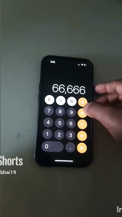 Iphone Calculator Trick Try it #shorts #viral - YouTube