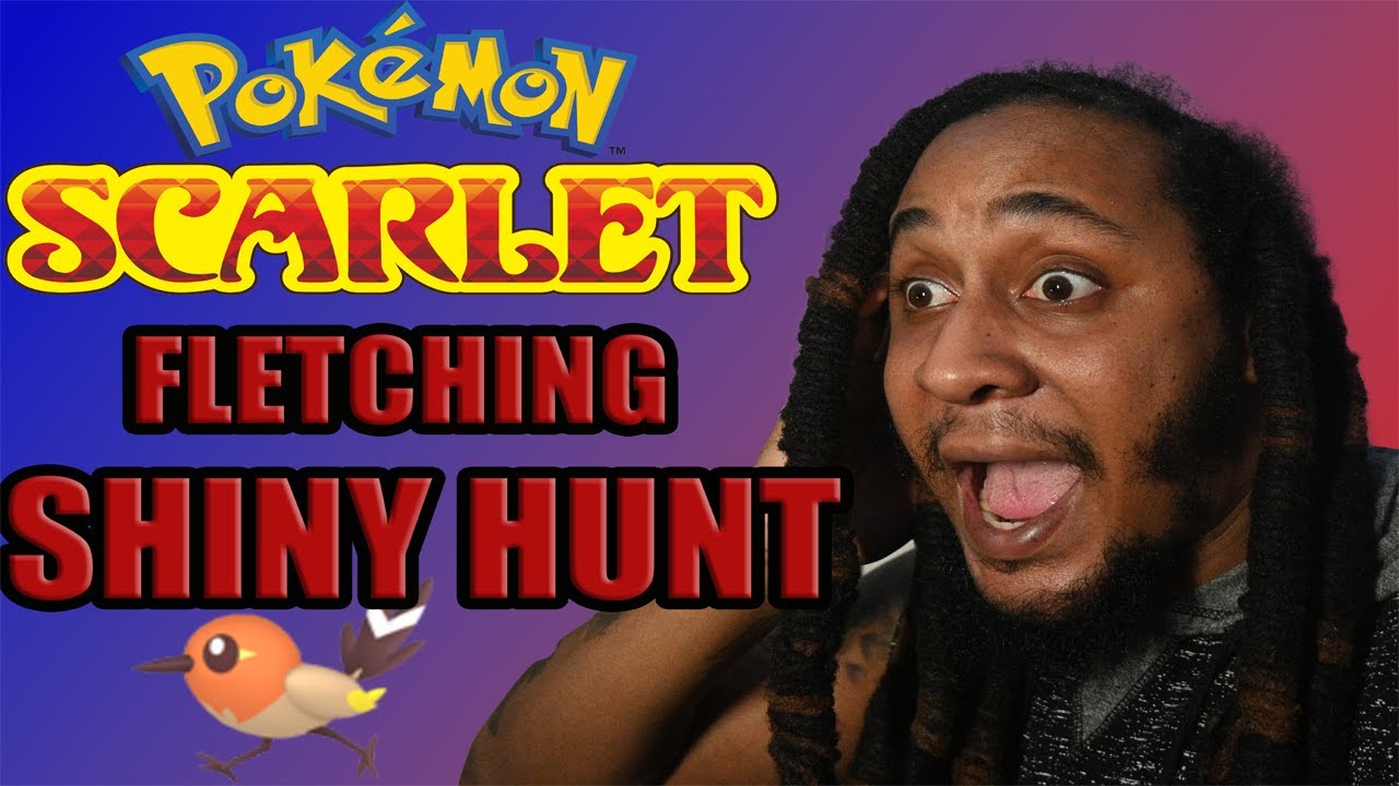 FLETCHLING SHINY HUNT! POKEMN SCARLET & VIOLET SHINY HUNTING USING ...