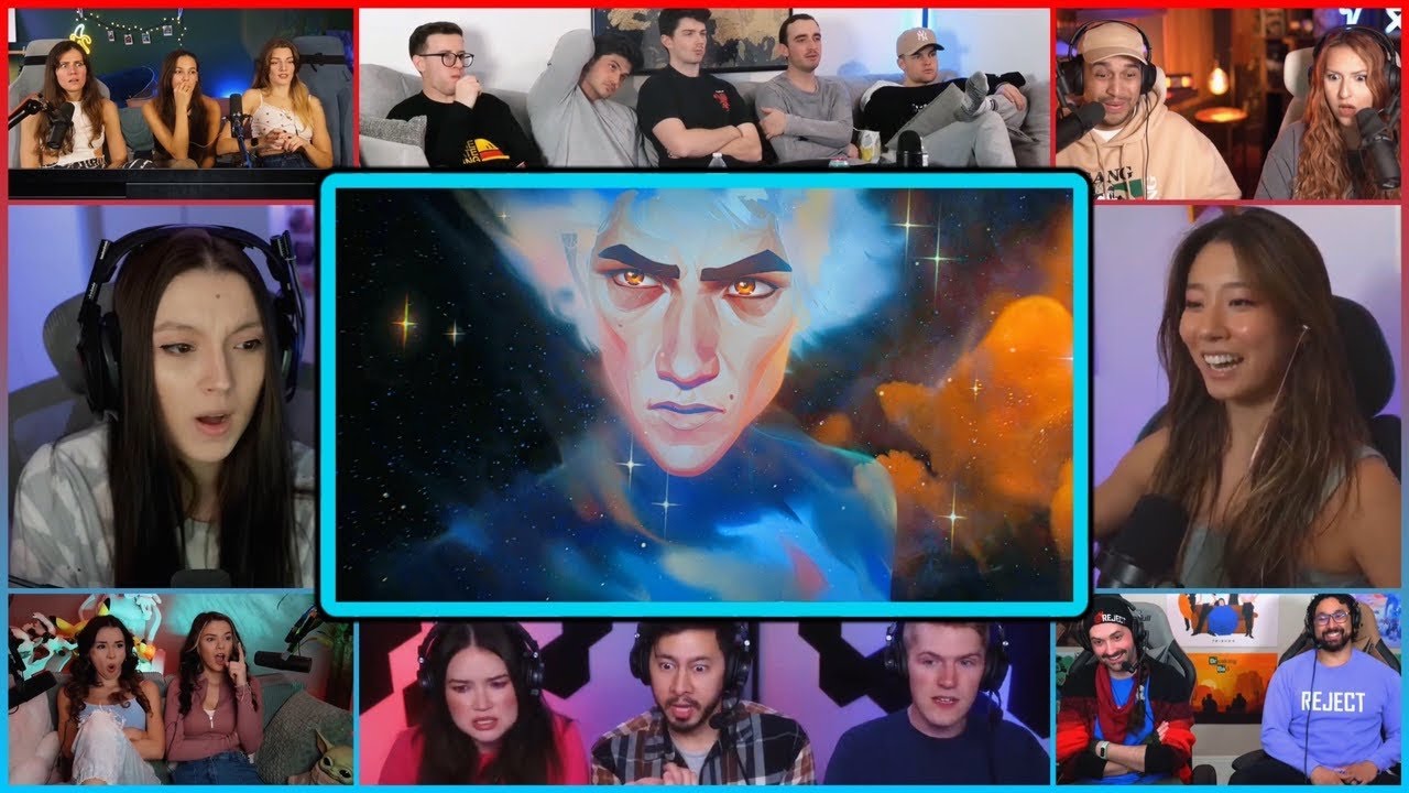 YouTubers React To VIKTOR REVIVED WITH WARWICK’s BLOOD | Arcane S2 Ep 8 Viktor Reaction Mashup ...