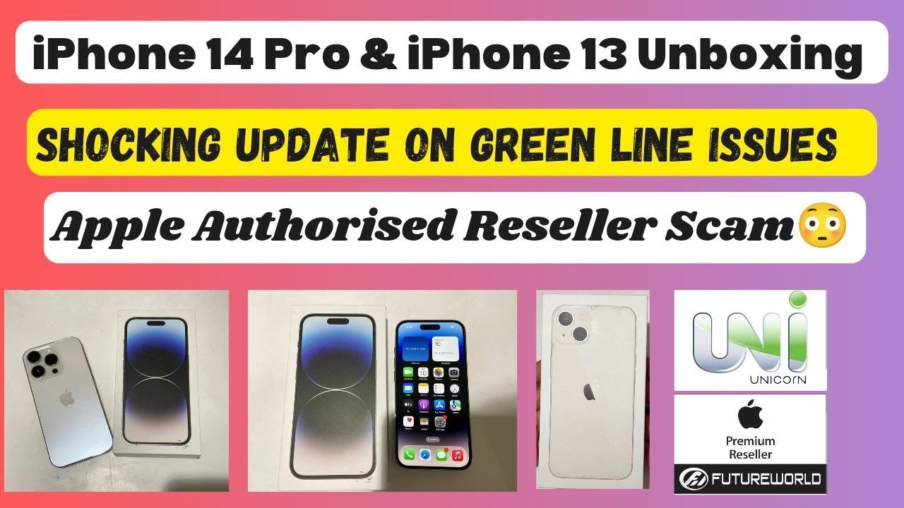 iPhone 14 Pro Unboxing: Shocking Update on Green Line Issues 😳 - YouTube