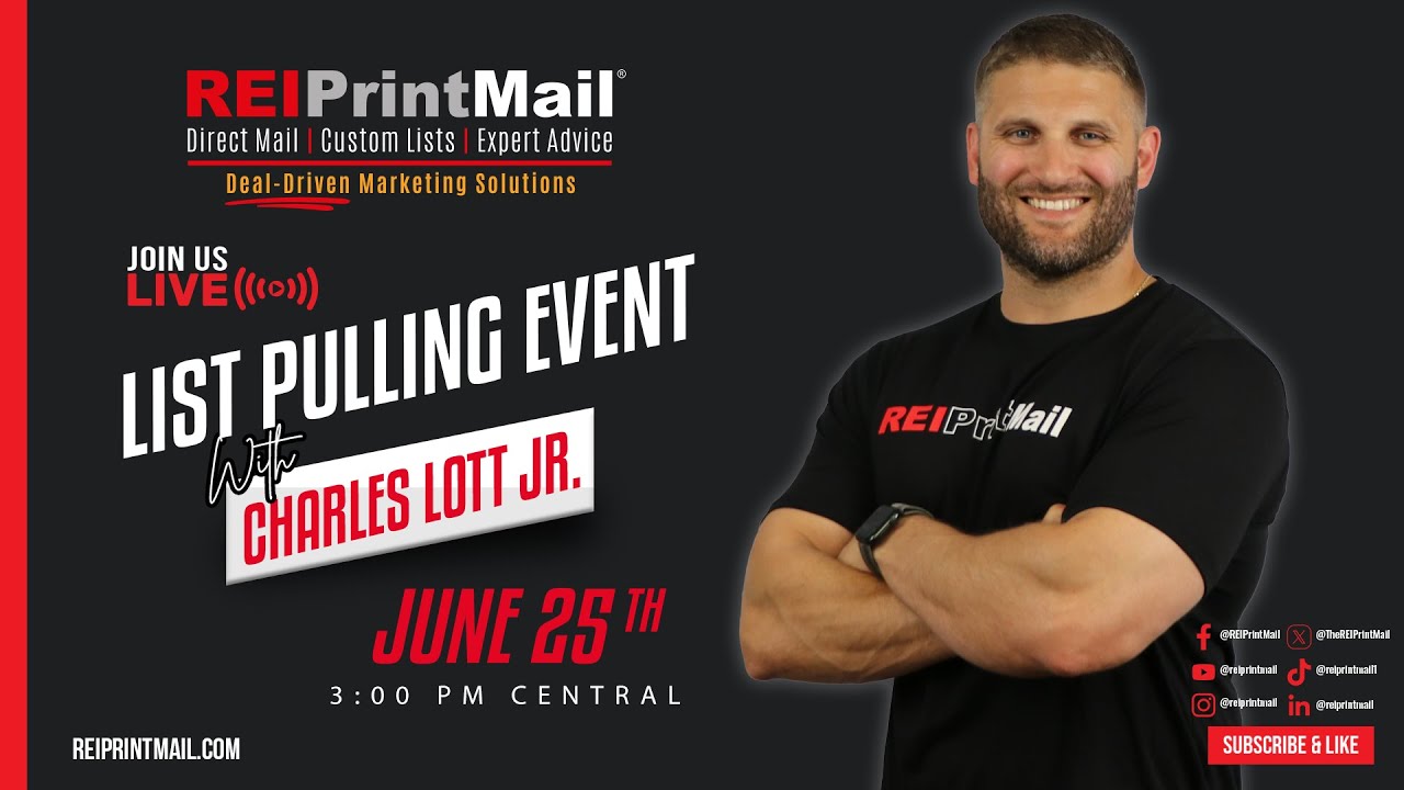 Real Estate List Pulling LIVE: From Data to Deals - YouTube
