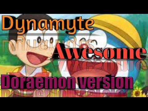 BTS Dynamite Doraemon Version
