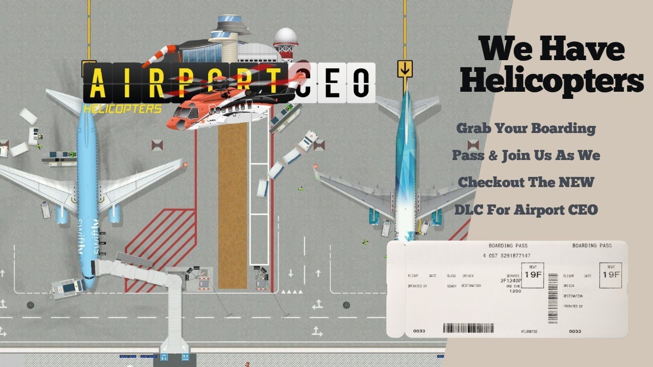 Airport CEO | Just Got Even More Exciting With The All New Helicopter ...