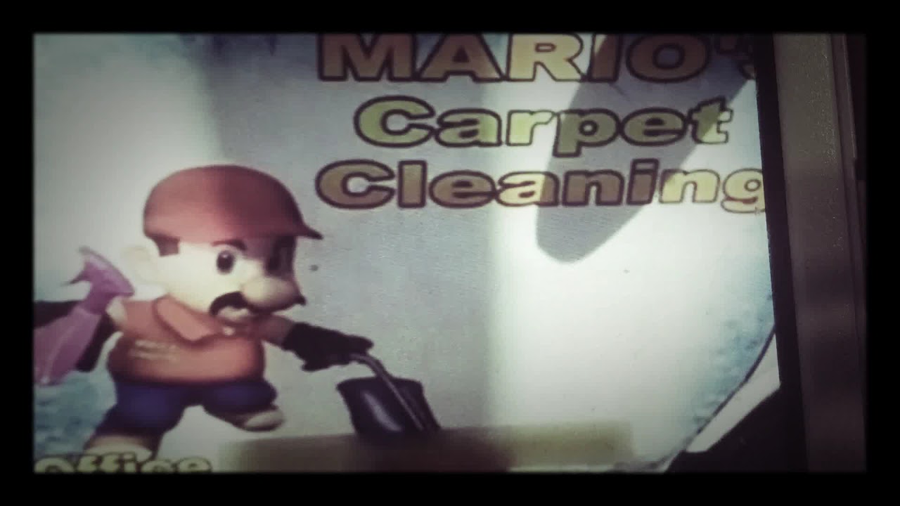 Mario Cleans Carpets Now? - YouTube