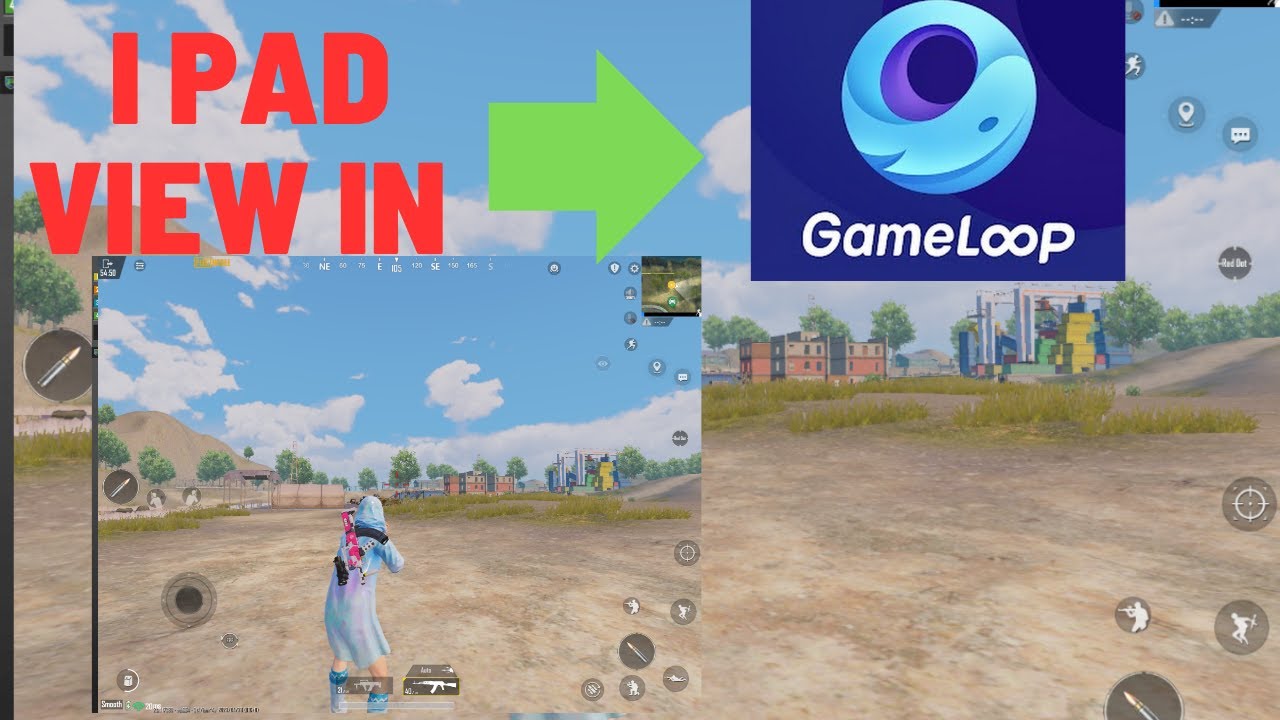 How to make I pad view in Gameloop Emulater - YouTube