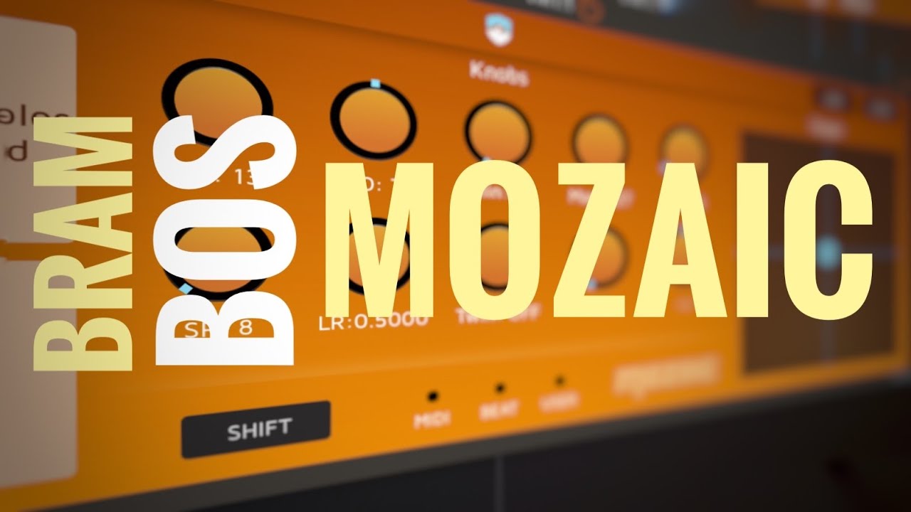 Now $2!! Bram Bos Mozaic: Essential Midi App for iPad & iPhone Musicians - YouTube