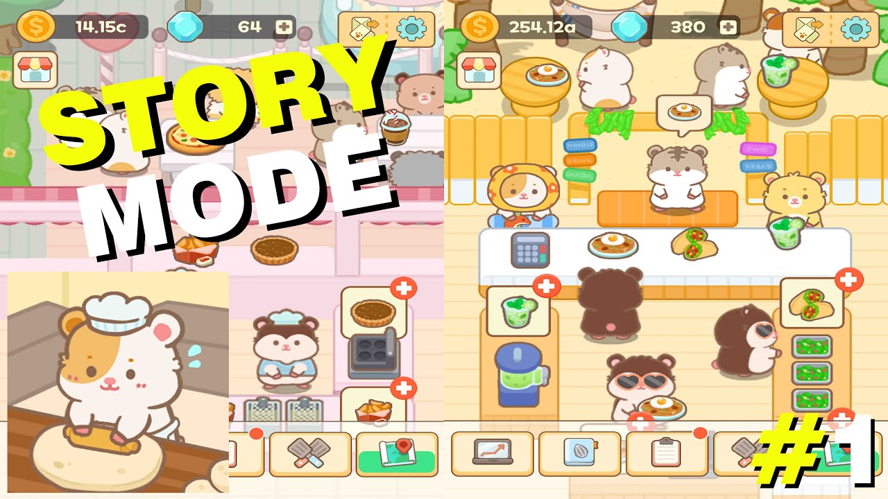 HAMS KITCHEN CUTE FOOD GAME GAMEPLAY😃👍 | HAMS KITCHEN CUTE FOOD GAME ...