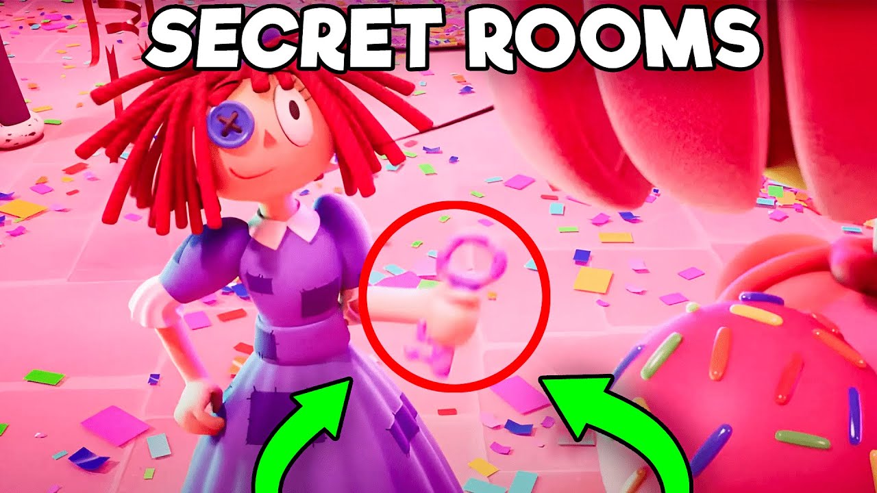 SECRET ROOMS OF EPISODE 2 - The Amazing Digital Circus - YouTube