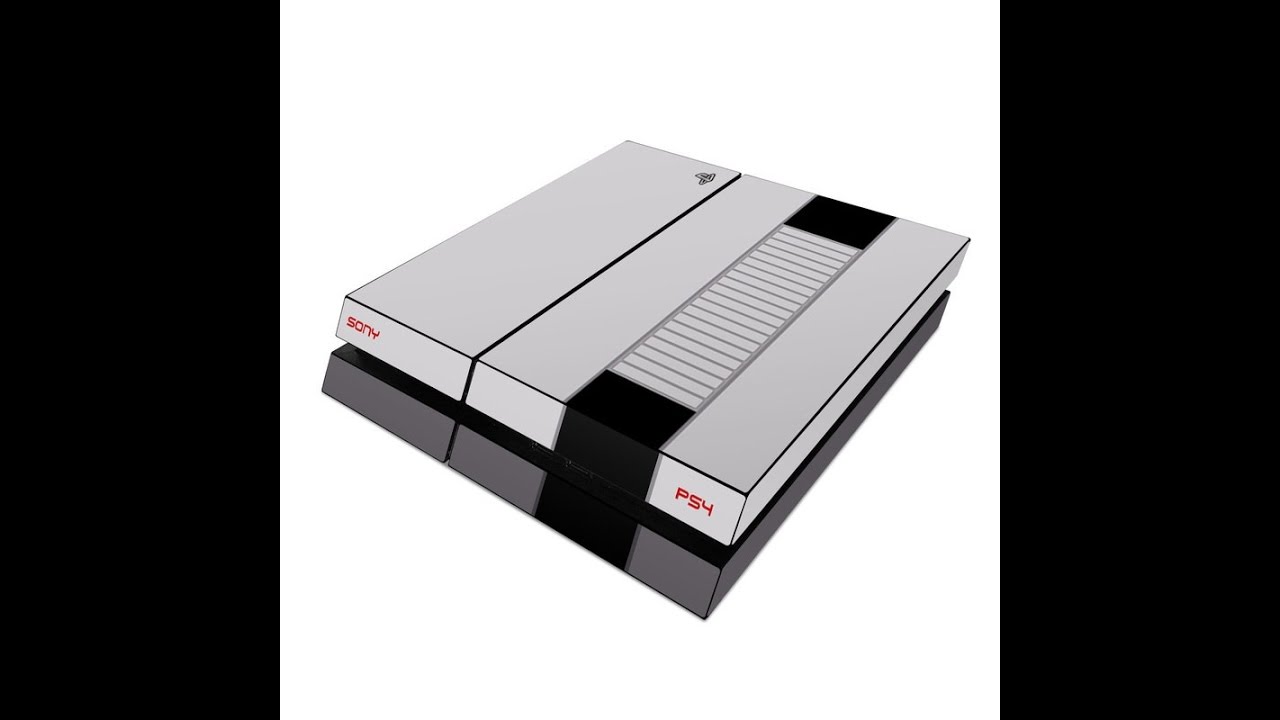 PS4 Original NES Skin review - YouTube