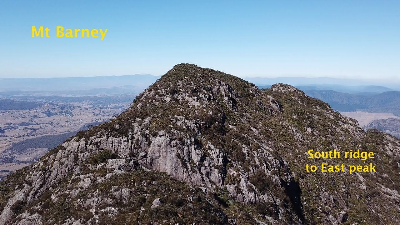 Mt Barney - South ridge to East peak - YouTube