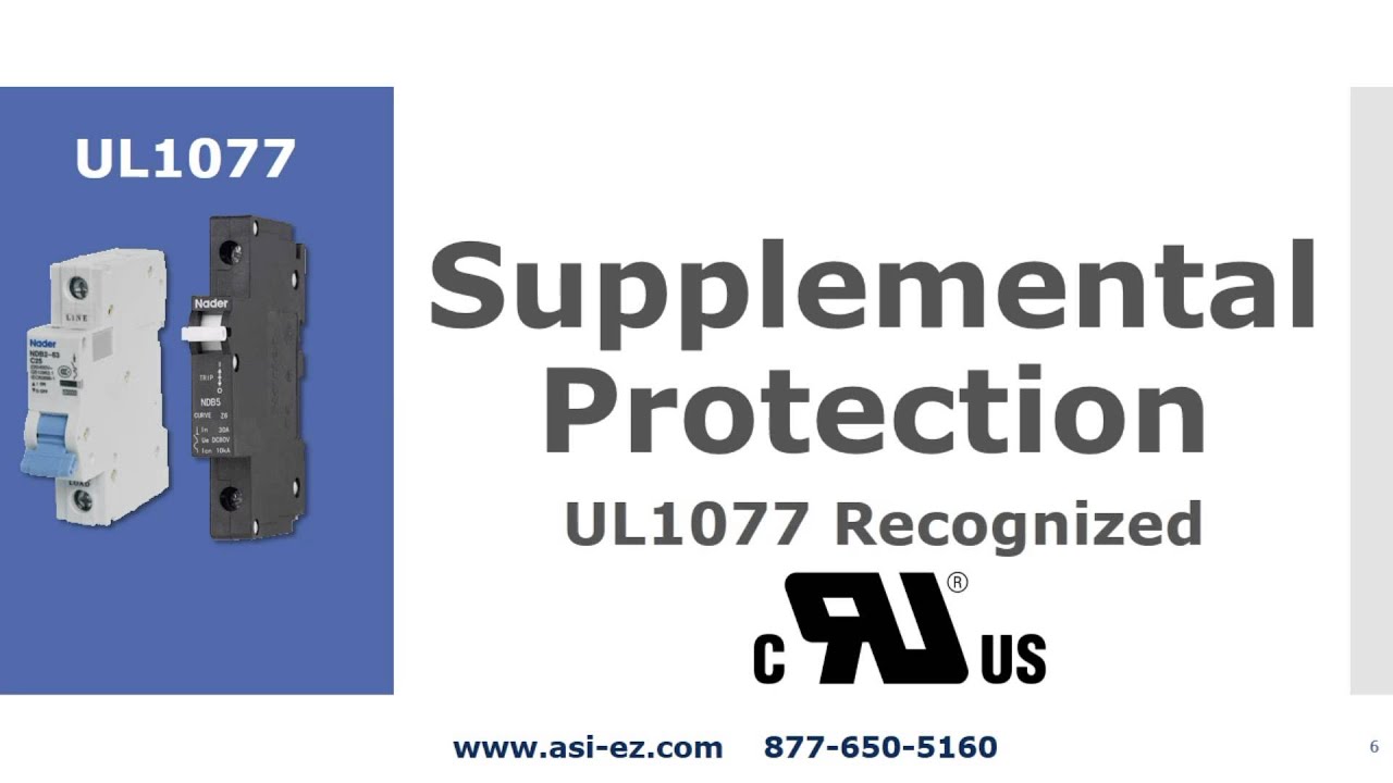 UL489 or UL1077 Circuit Breakers - YouTube