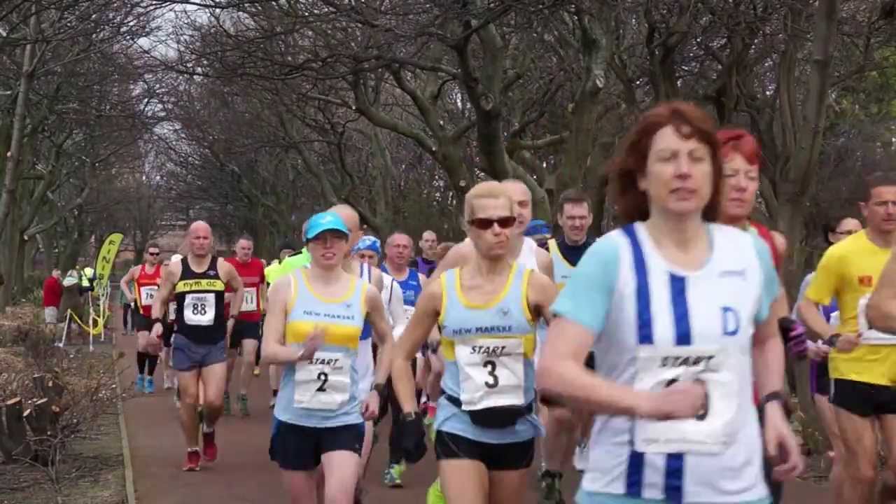 Start of 20 Miler @ Locke Park Redcar. - YouTube