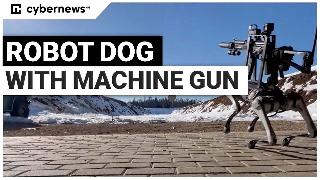 Robot Dog With Machine Gun | cybernews.com - Go IT