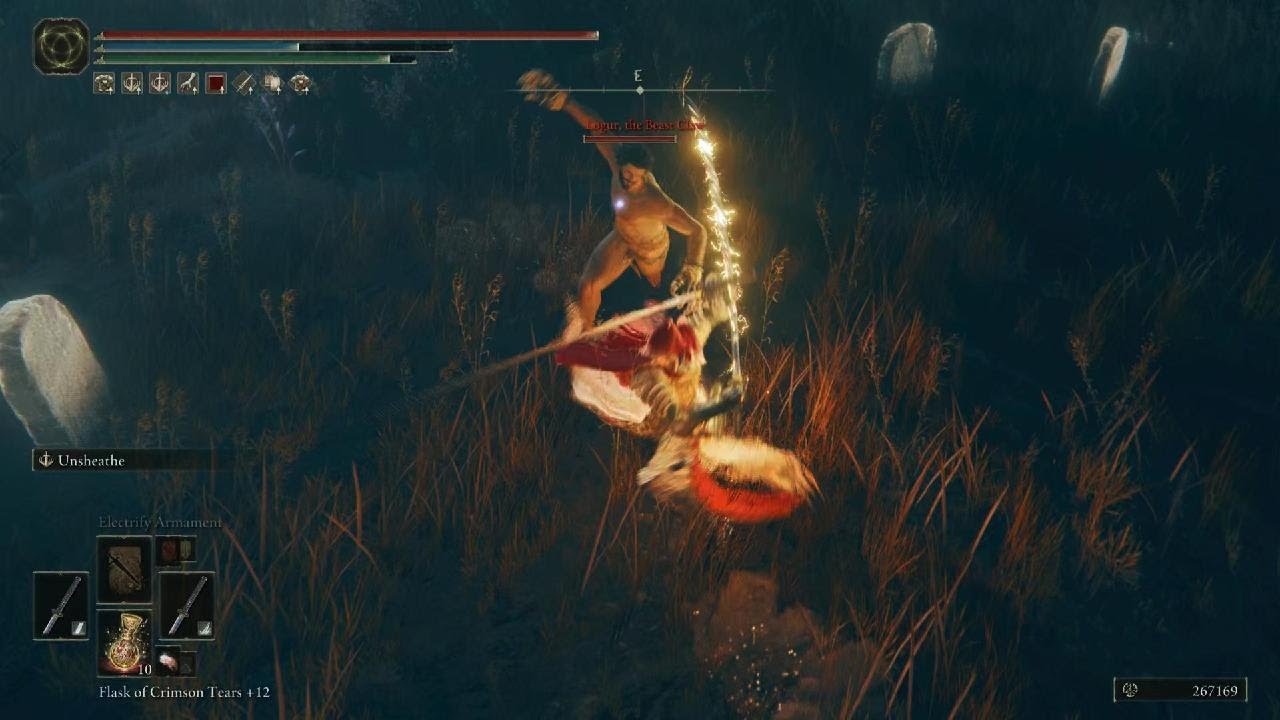 Elden Ring: SotE (PS5) - Logur, the Beast Claw (Gravesite Plain) [NG+1 ...