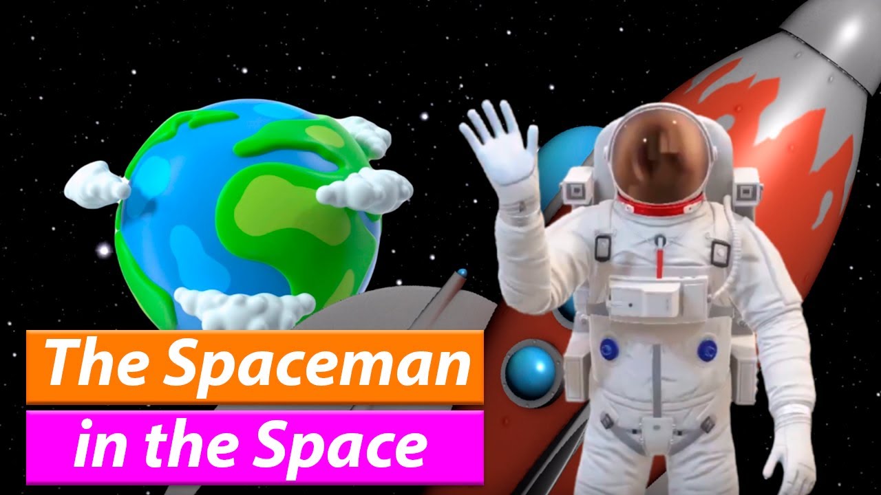 👨‍🚀 The Spaceman in the Space with Lyric 🚀 NEW episode 🌞 Singing ...