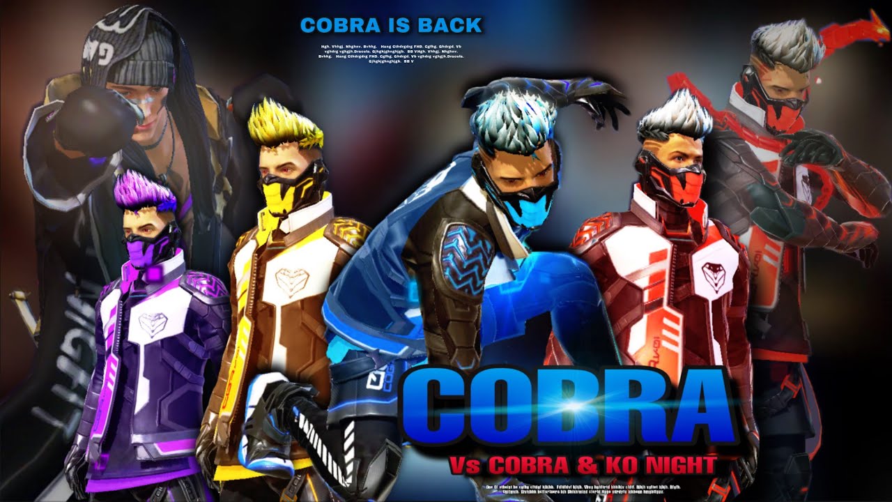 COBRA VS COBRA & KO NIGHT || FF STORY || COBRA IS BACK 🔥 || FREE FIRE ...