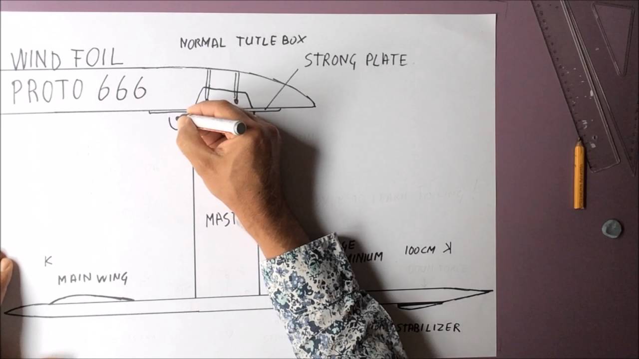 DIY WINDFOIL BUILD YOUR OWN HYDROFOIL Part 1 - YouTube