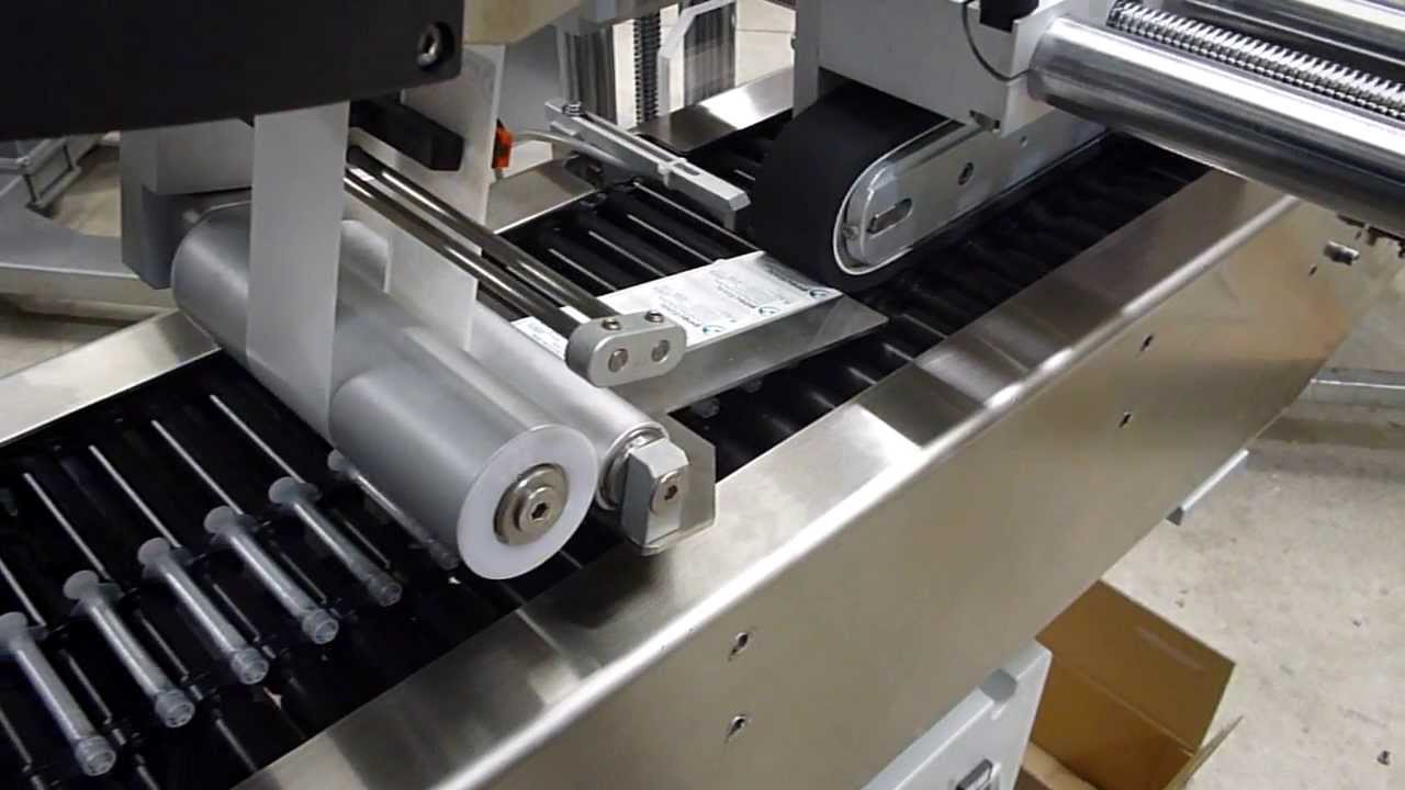 Labelling system for syringes - YouTube