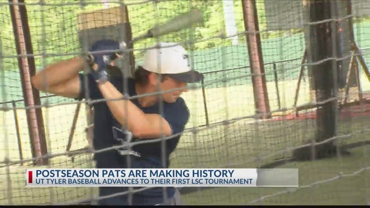 UT Tyler baseball prepares for LSC Tournament - YouTube