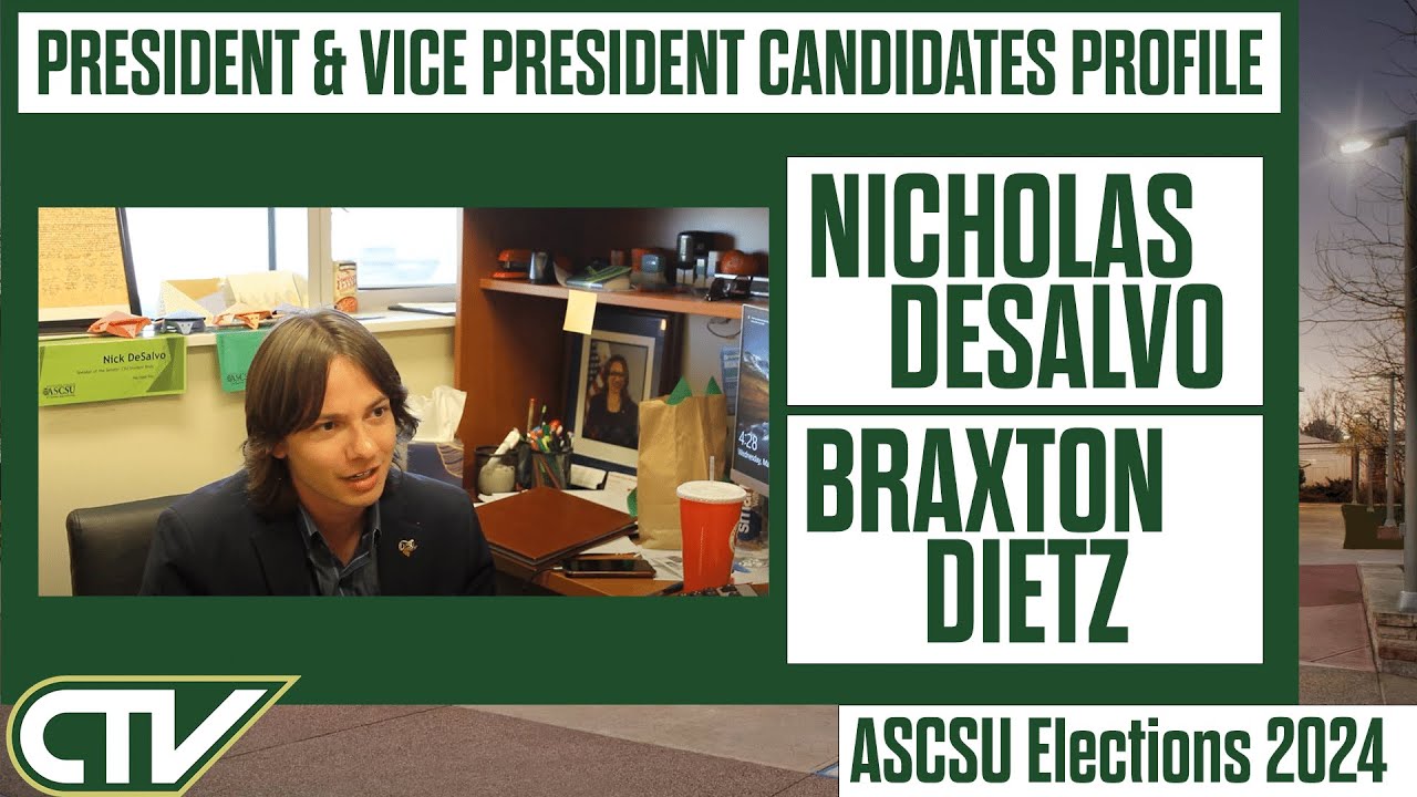 ASCSU Presidential & VP Candidates: Nicholas Desalvo & Braxton Dietz ...
