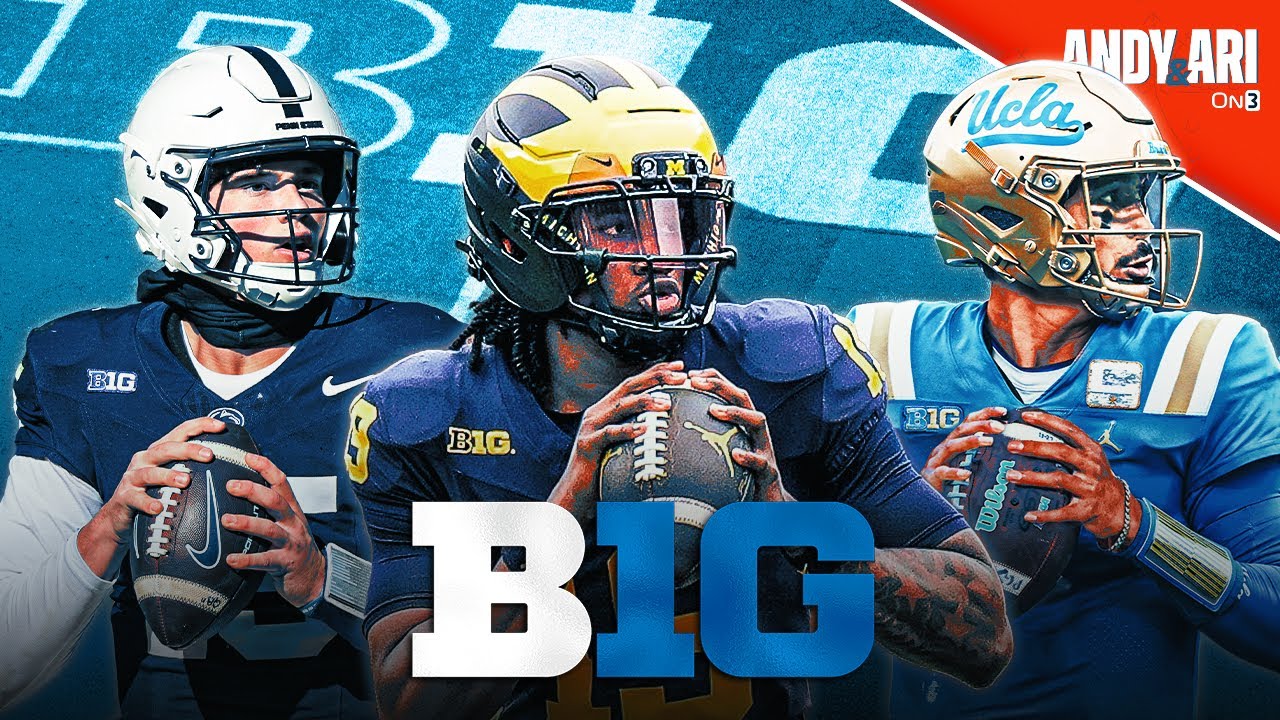RANKING the TOP Big Ten Quarterbacks ahead of the 2025 College Football ...