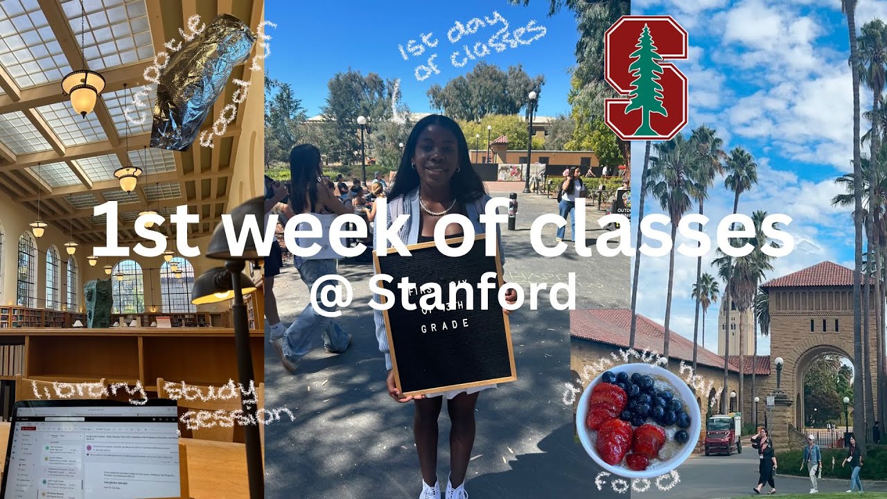 first week of classes @ Stanford - YouTube