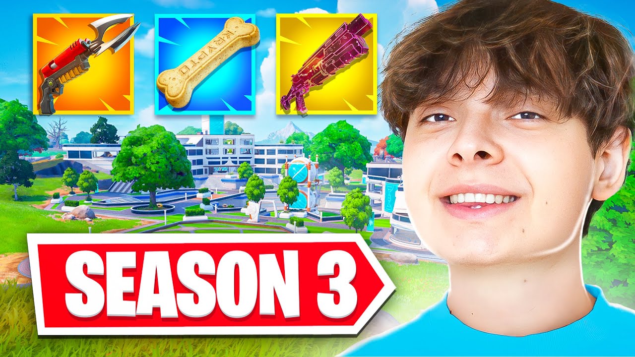 VADEAL TESTET DIE NEUE FORTNITE SEASON 3! 😍 - YouTube