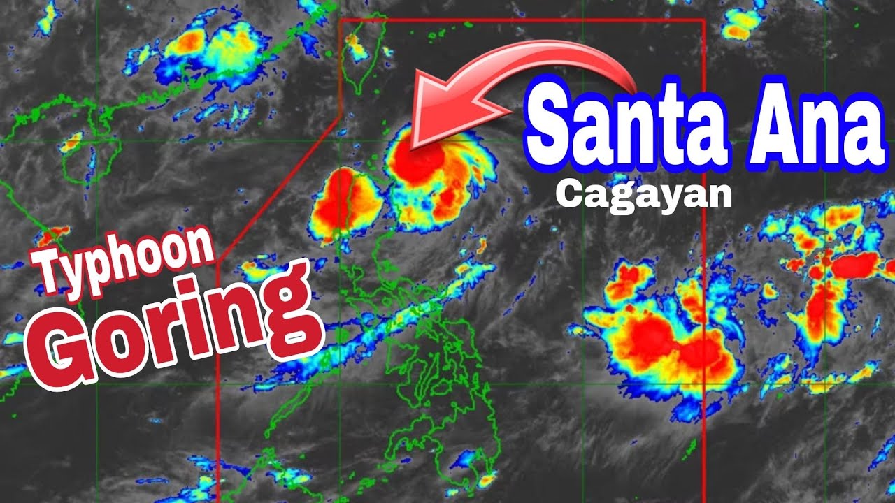 Live Update of Typhoon Goring in Santa Ana, Cagayan - YouTube