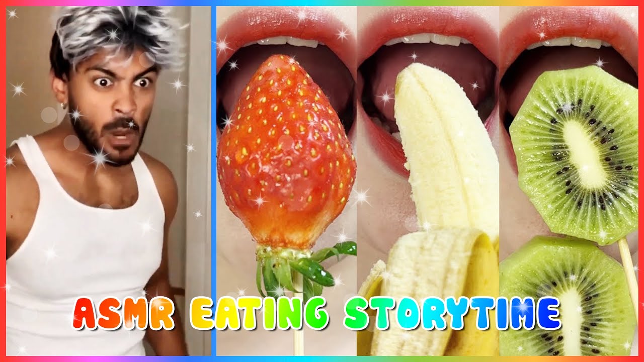 🌈💖 ASMR EATING STORYTIME 💖 POV @marrkadams89 , Storytime Tik Tok 2023 ...