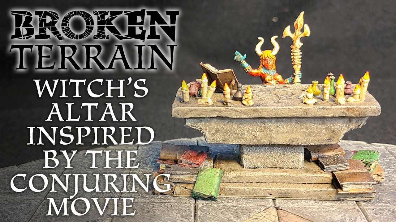 Witch's Altar Inspired by The Conjuring Movie - YouTube
