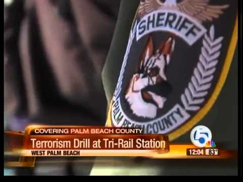 TSA VIPR Squads Roam Florida Train Stations - YouTube