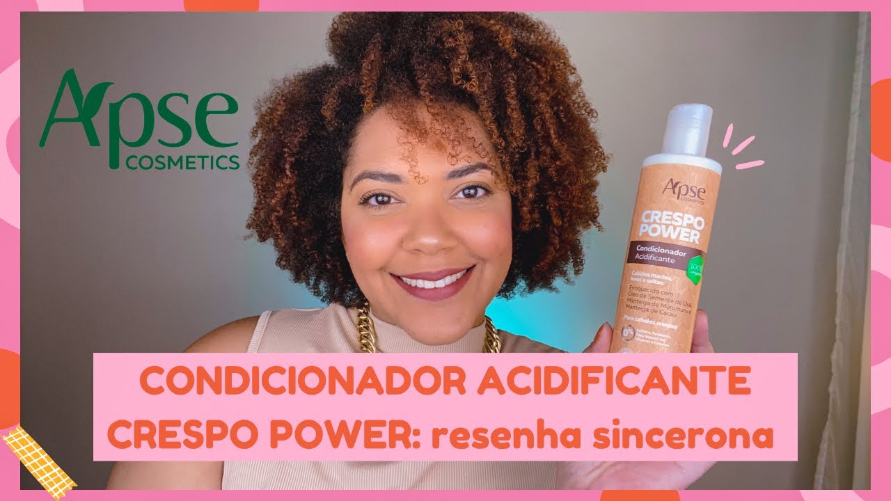RESENHA SINCERONA: CONDICIONADOR ACIDIFICANTE CRESPO POWER - APSE ...